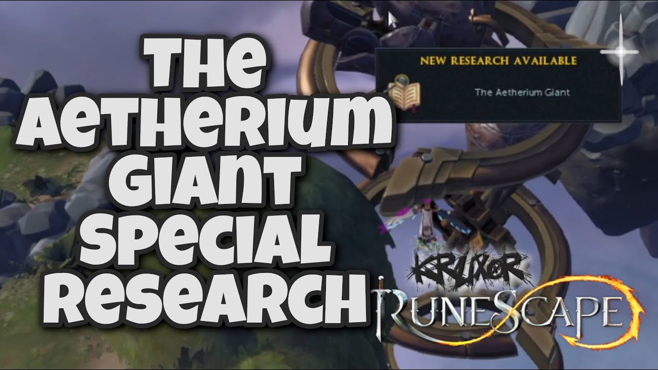 The Aetherium Giant Location & How to Solve - Special Research ...