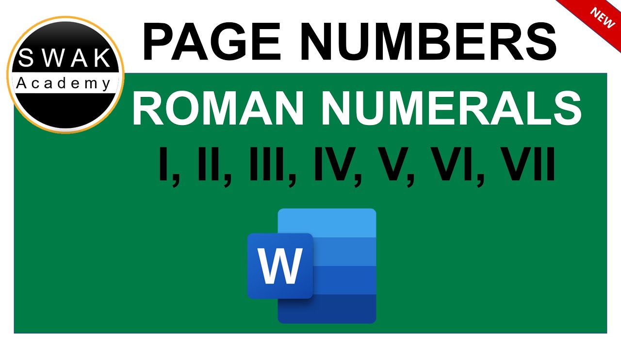 Insert Page Numbers As Roman Numerals In Microsoft Word YouTube insert-page-numbers-as-roman-numerals-in-microsoft-word-youtube
