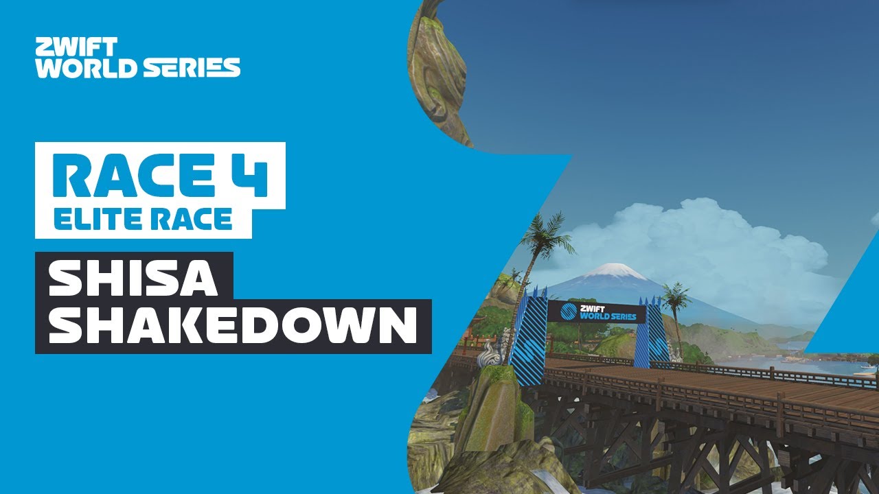 Zwift World Series // Elite Race 4 - Shisa Shakedown - YouTube