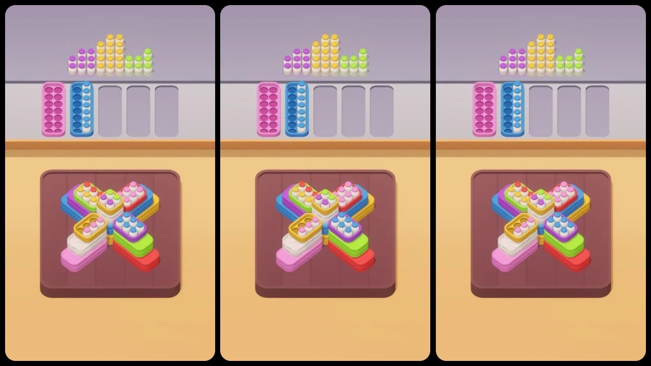 Bottle Stack Shuffle Gameplay Android Mobile - YouTube