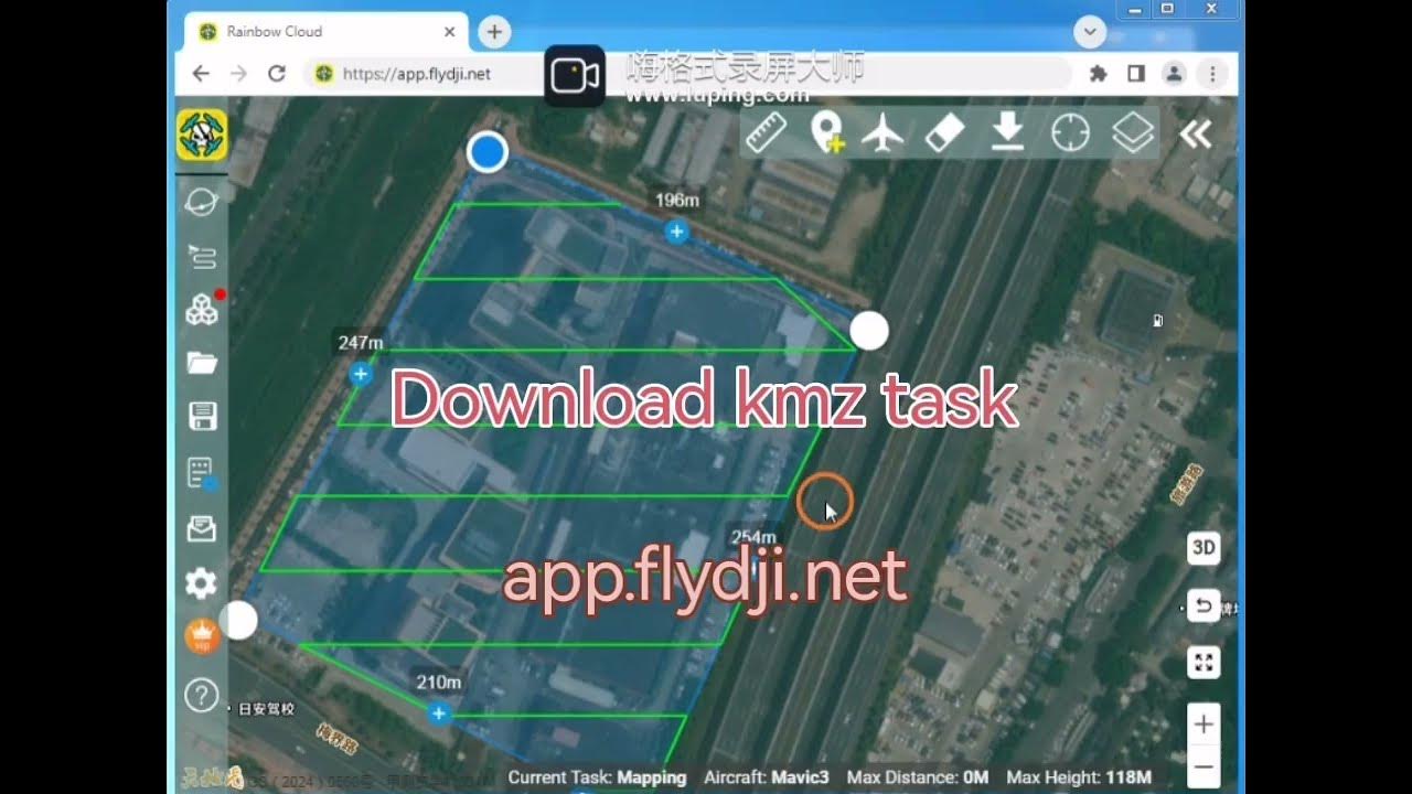Manual import kmz to Air3:Mini4 - YouTube