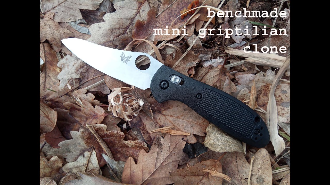 benchmade clone - mini griptilian (the best one yet/shaving with a ...