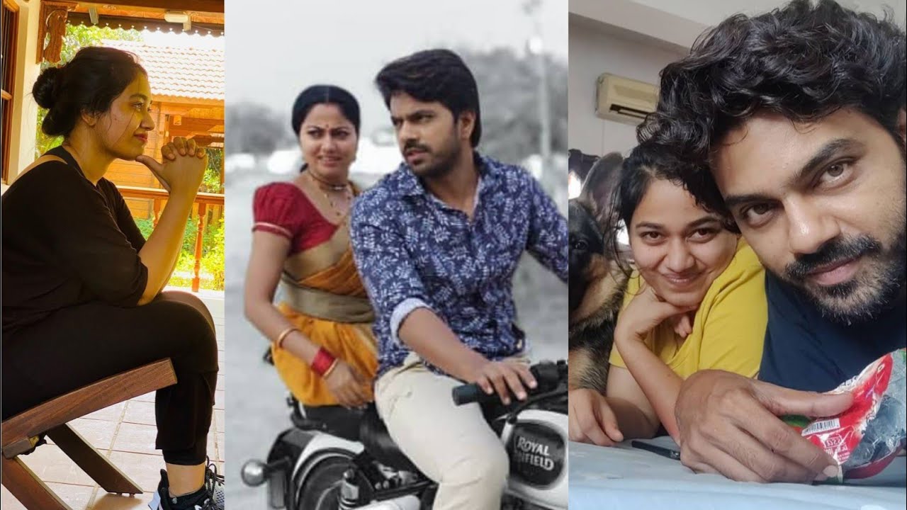 Devatha serial fame adhitya with his wife surekha latest lovely moments ...