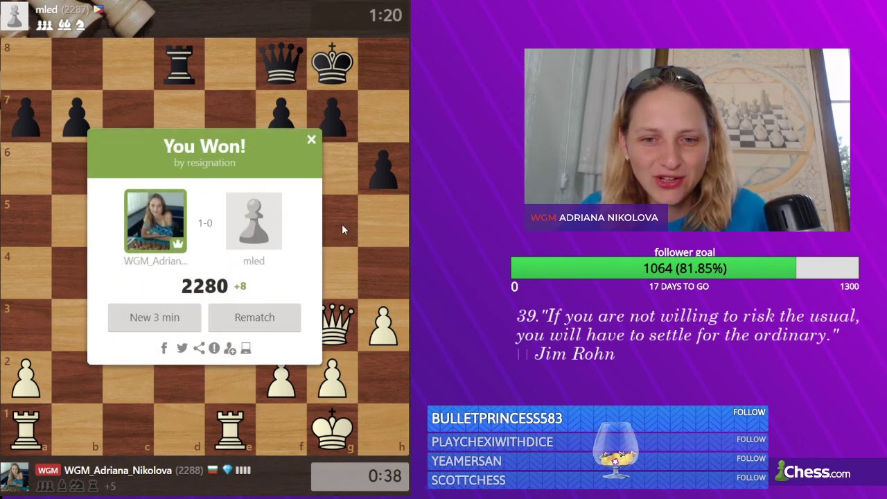 60. Playing chess and chatting!!!!! - YouTube