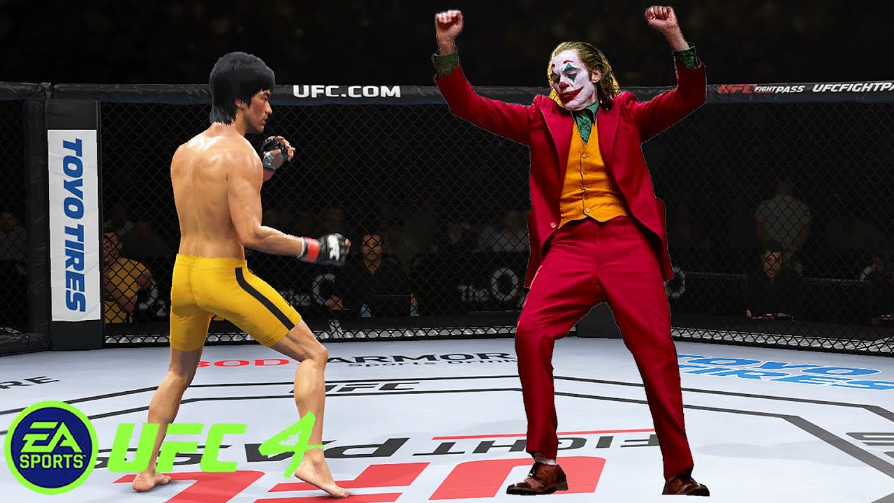 UFC4 Bruce Lee vs Joker EA Sports UFC 4 - Super Battle - YouTube