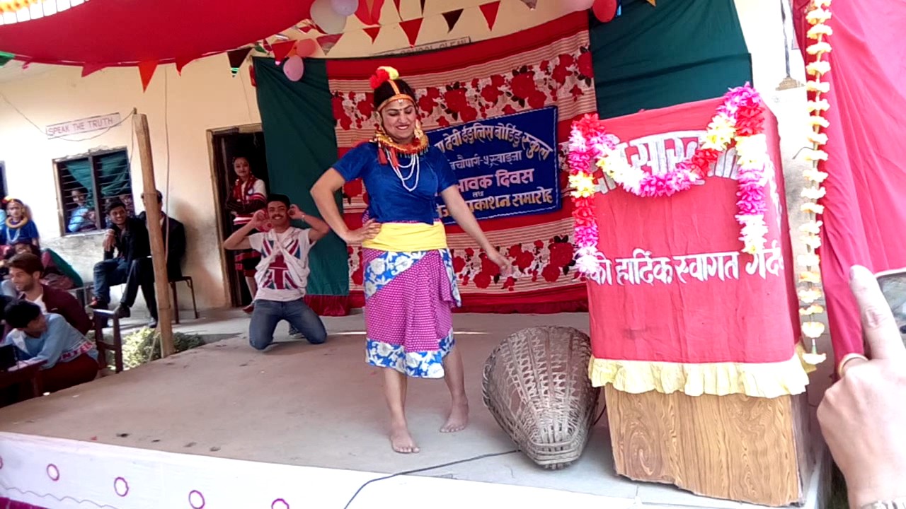 Dance of Gaurav and Deepika at Sitala Devi English Boarding School ...