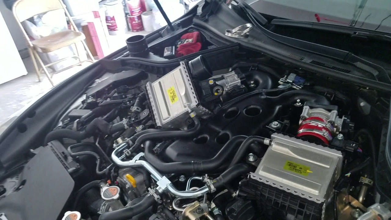 HKS BOV install on Infiniti Q60 - YouTube