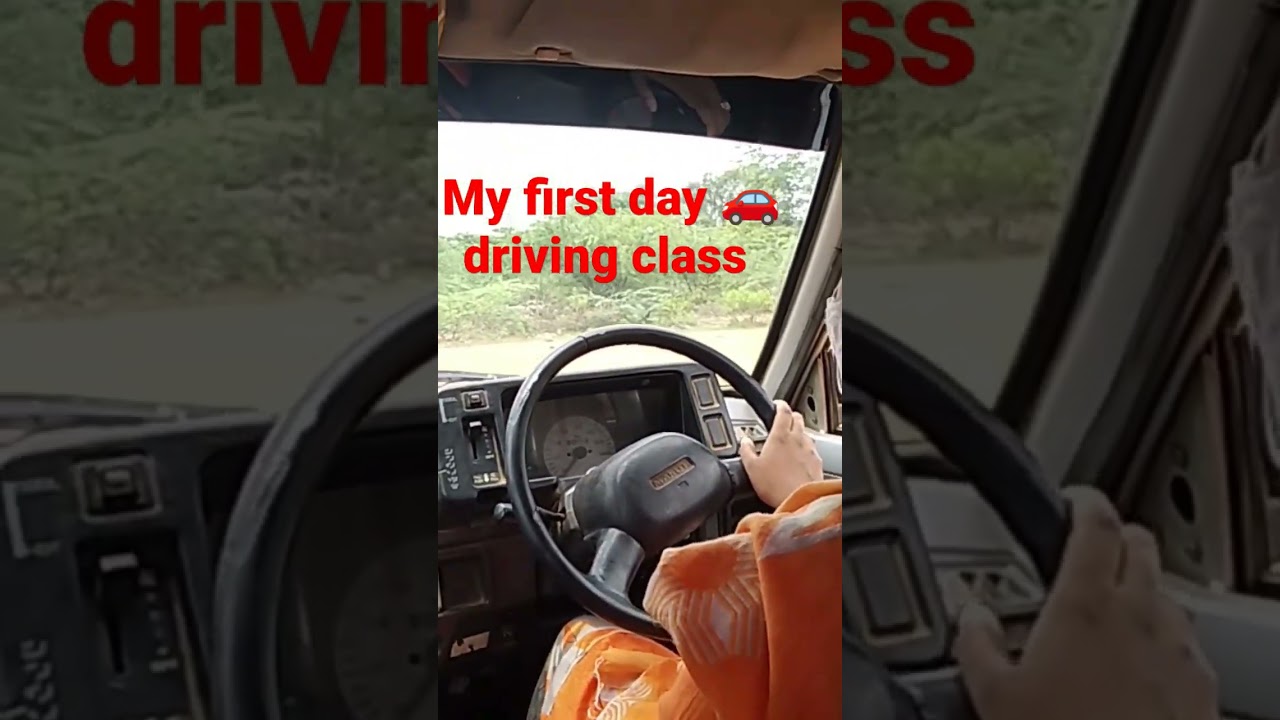 ☺️🤭first Timeand First Day Car Driving In My Life Youtube