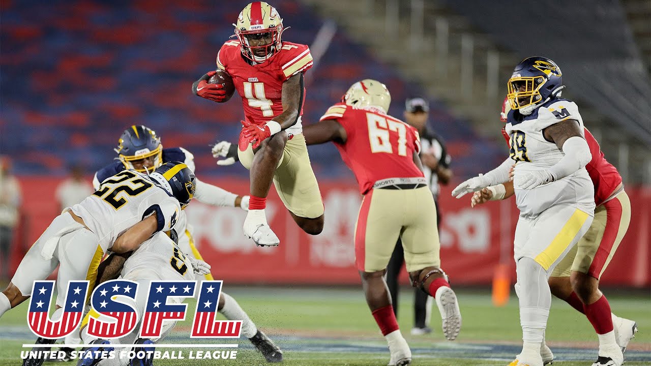 Birmingham Stallions vs. Memphis Showboats | USFL Highlights | 4/22 ...