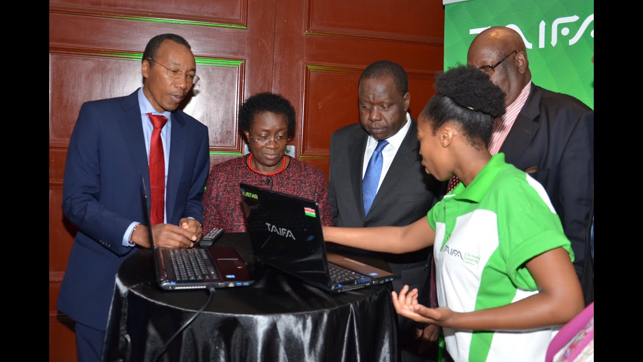 TAIFA LAPTOP LAUNCH - YouTube