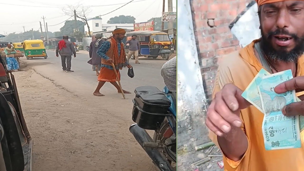 जख्मी दिवयांग भाई भिख मांग ने पर मजबूर @help_drive_foundation - YouTube
