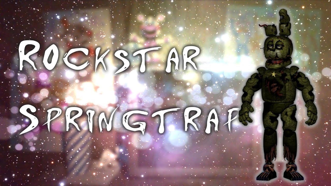 [ Speed Edit | FNAF ] Making Rockstar Springtrap - YouTube