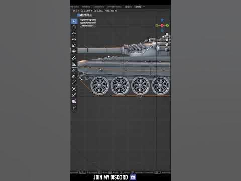 Blender Pro Tip #24 - Tank Tracks (Arijan) #shorts #blender #tutorial #tank - YouTube