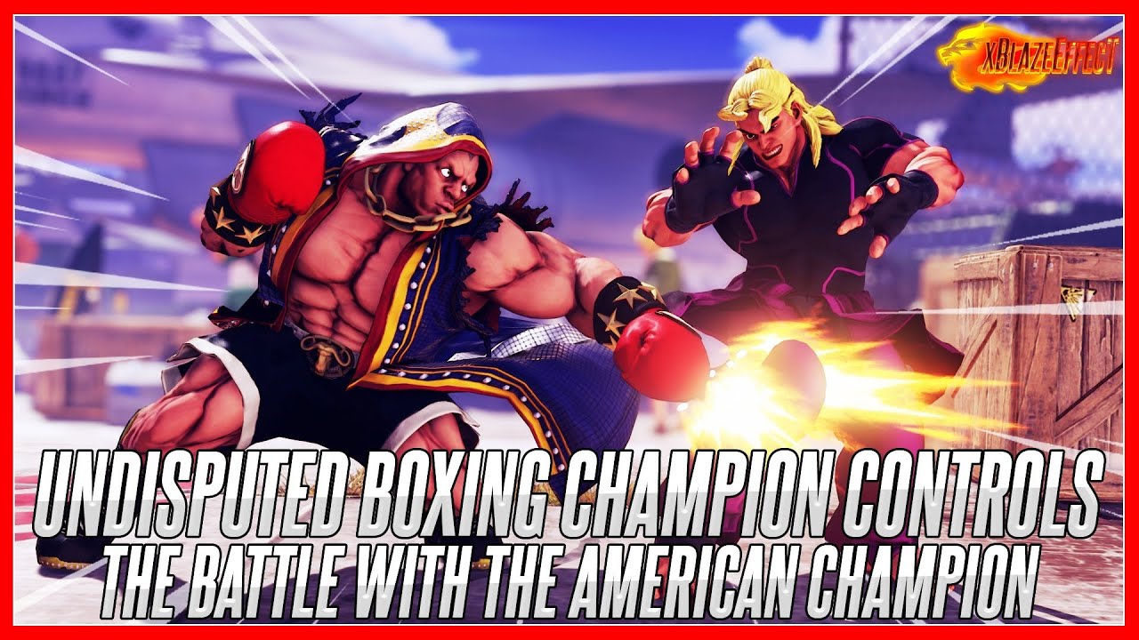UNDISPUTED BOXING CHAMPION CONTROLS THE BATTLE WITH THE AMERICAN ...