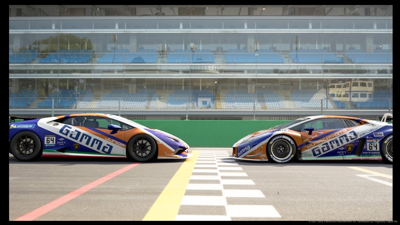 GT Sport GAMMA Racing Lamborghini training. - YouTube