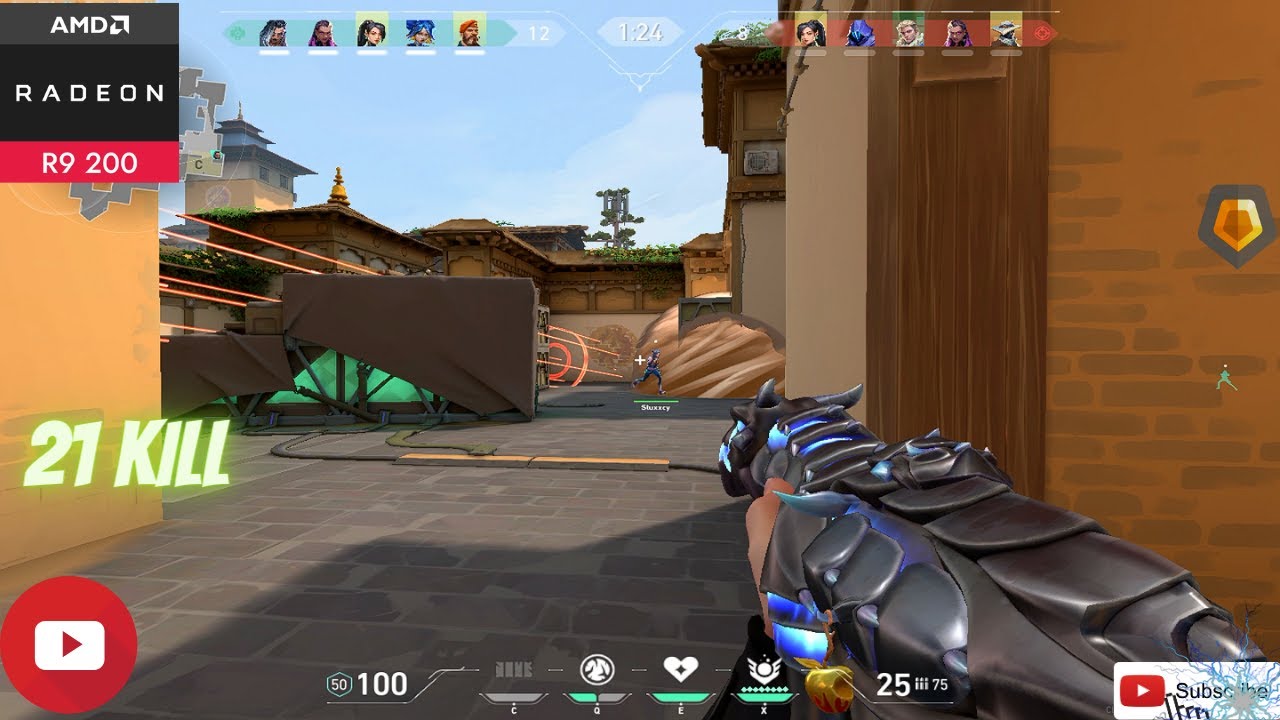 valorant AMD Radeon R9 200 Series gameplay - YouTube