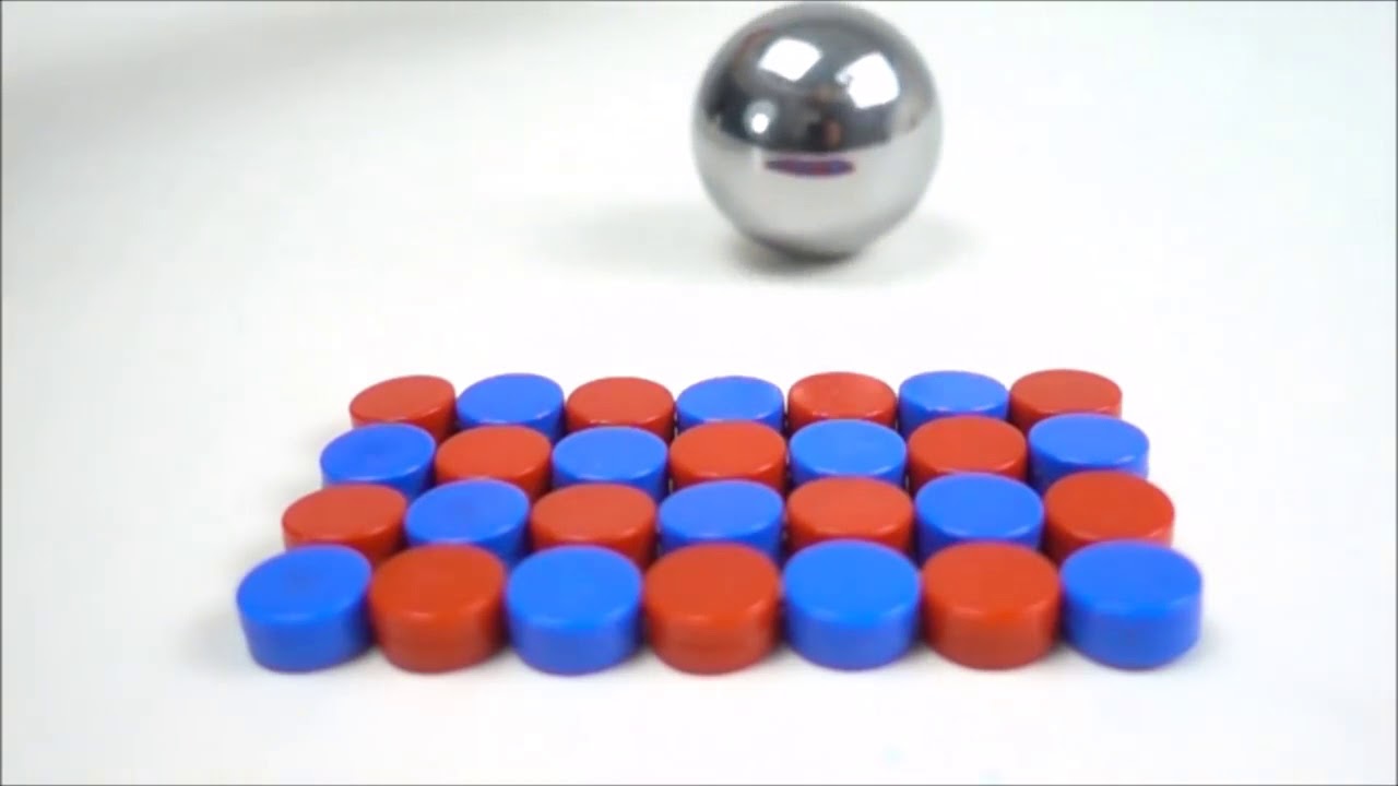 Magnet Collision in Slow Motion | Magnetic Games - YouTube