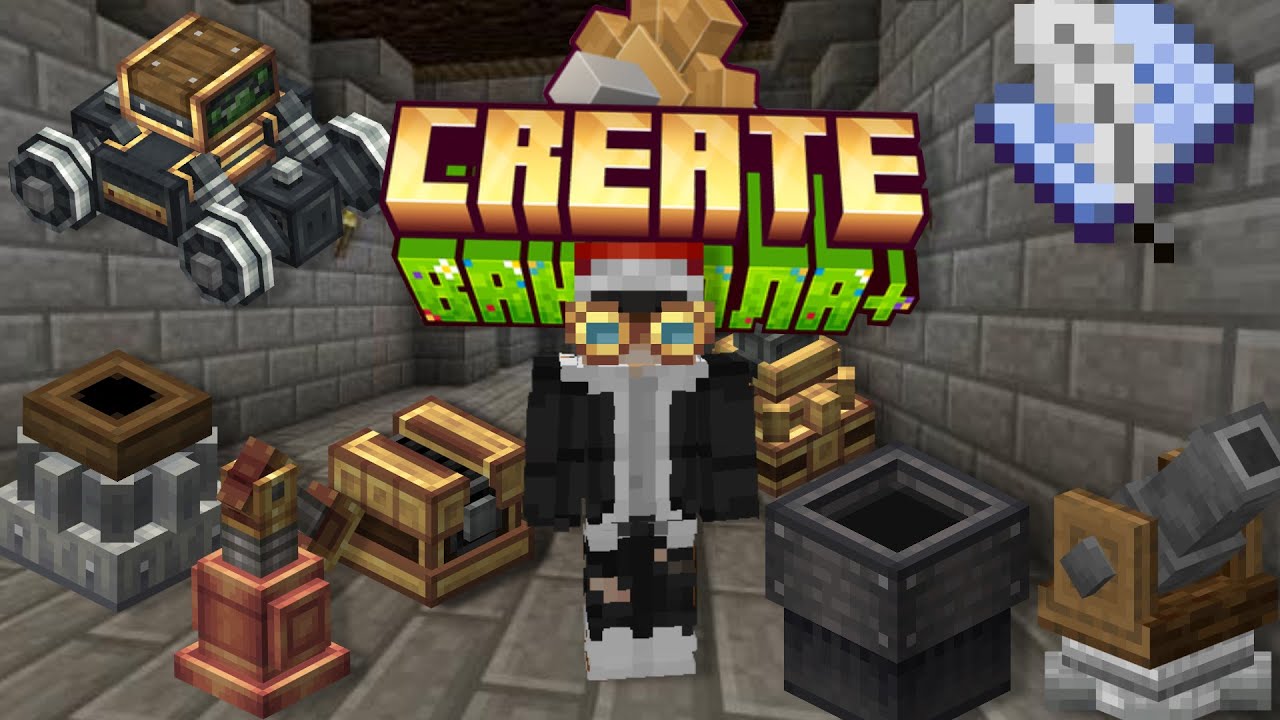 Create, но он улучшен | Выживание с модами | Create Vanila+ - YouTube