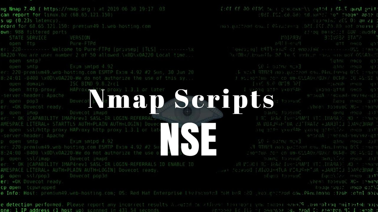 Nmap Scan Host Using Scripts Youtube