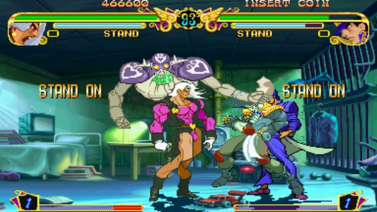 Jojo's Venture [Arcade] - play as Vanilla Ice (playthrough) - YouTube