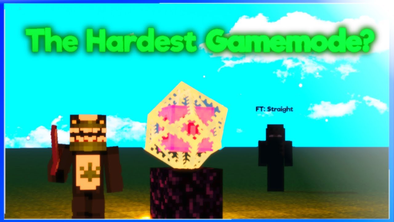 This is the HARDEST Minecraft mode? ft @mine - YouTube