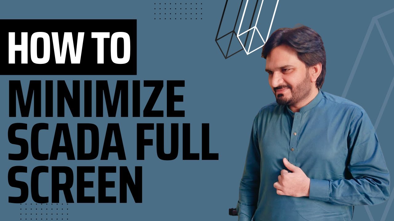 how to Minimize Haiwell SCADA Runtime Screen - YouTube