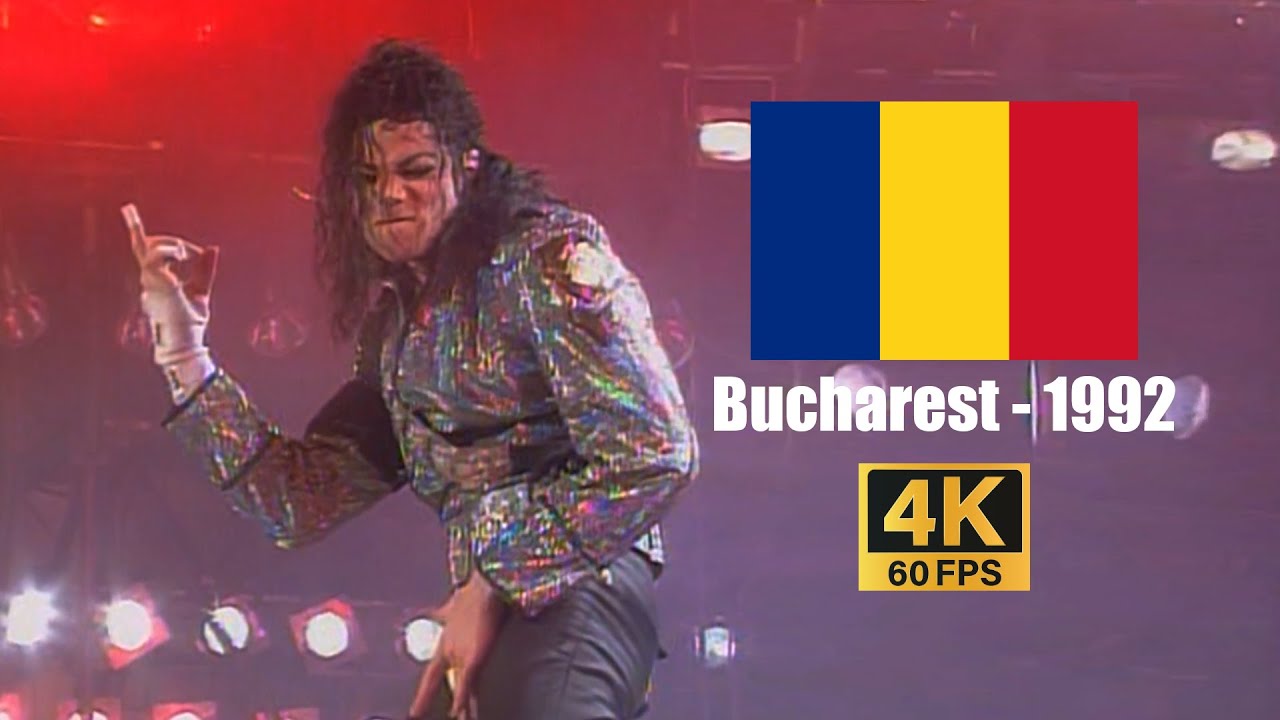 Michael Jackson Jam Live In Bucharest October 1st 1992 4K60FPS Michael Jackson Jam Live In Bucharest October 1st 1992 4K60FPS