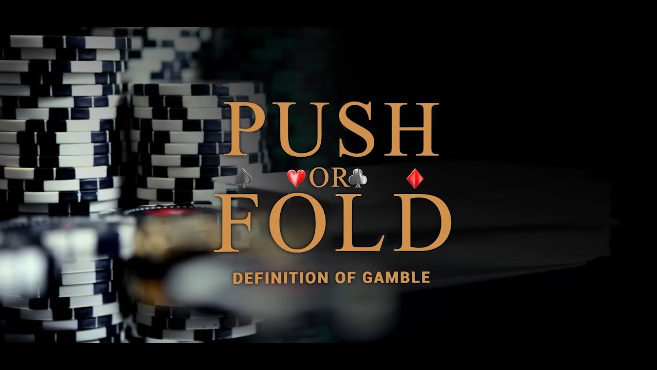 Definition of Gamble poker - YouTube