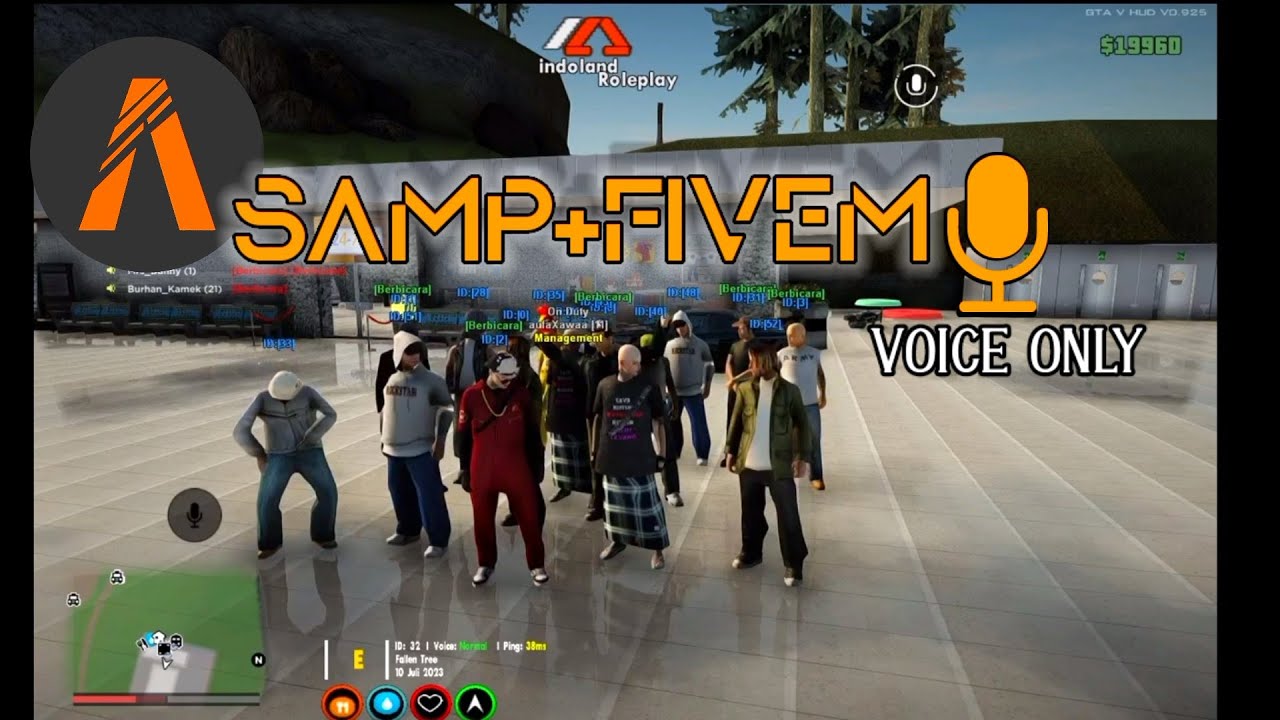 SHARE SERVER SAMP YANG SELALU RAME ON IC DAN FITUR FIVEM VOICE ONLY ...