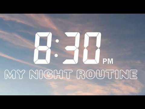 My Night Routine (VLOG) - YouTube