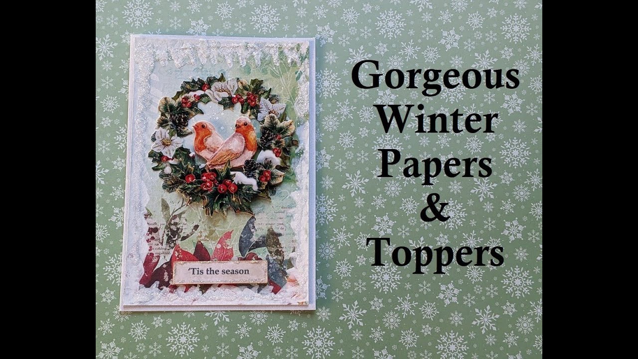 Cute Christmas Card Toppers - YouTube