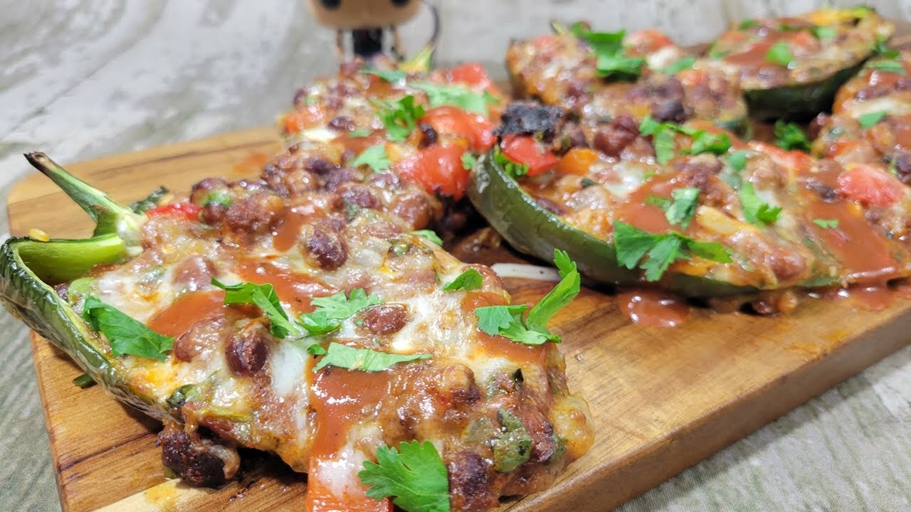 Awesome Grilled Chili Rellenos!! - YouTube