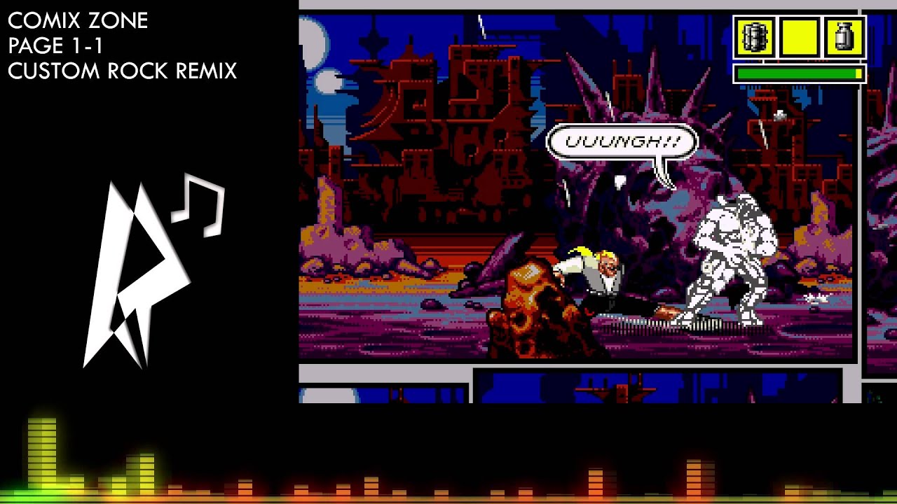 Comix Zone - Episode 1 - Page 1-1 - Remix - YouTube