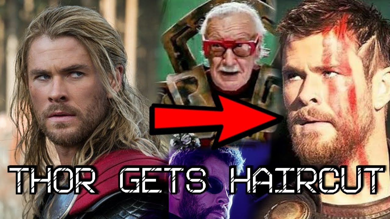 Thor getting his Hairs Cut off by Stan Lee Clip - Thor Ragnarok ...