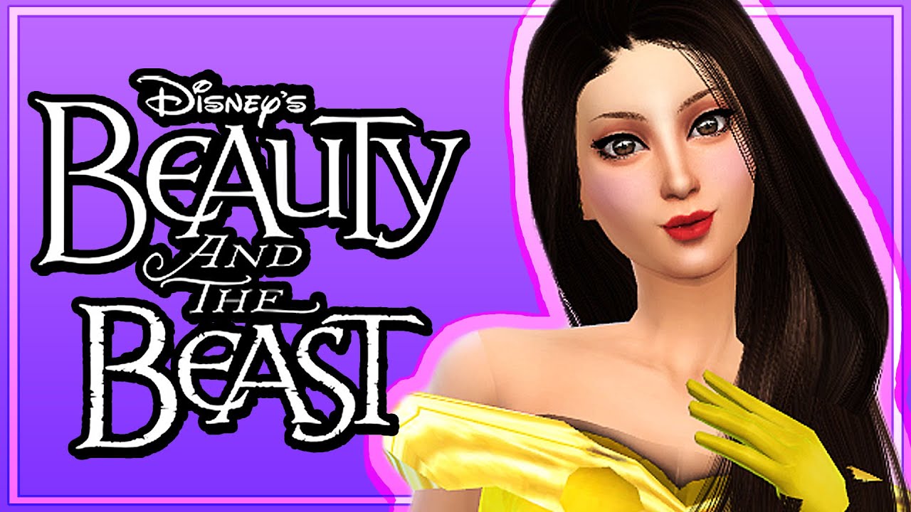 The Sims 4: Create a Sim | Belle | Beauty and the Beast - YouTube