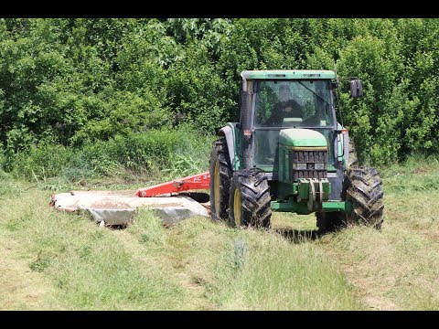 John Deere 6800 + Kuhn FC 243 R GII LF | Fienagione-Haymaking 2018 | FHD
