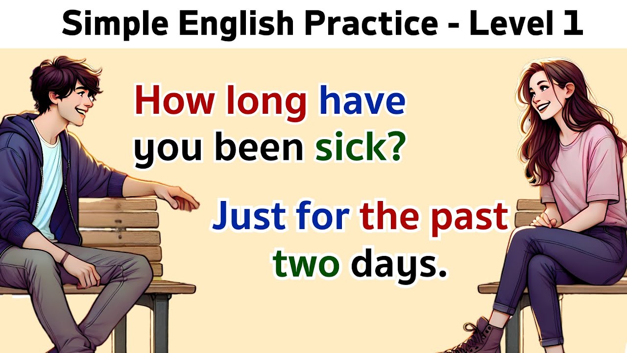 Simple English Practice - Level 1 | English Speaking Practice for ...