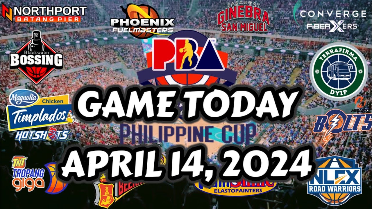 PBA GAME TODAY | APRIL 14, 2024 | PBA PHILIPPINE CUP - YouTube