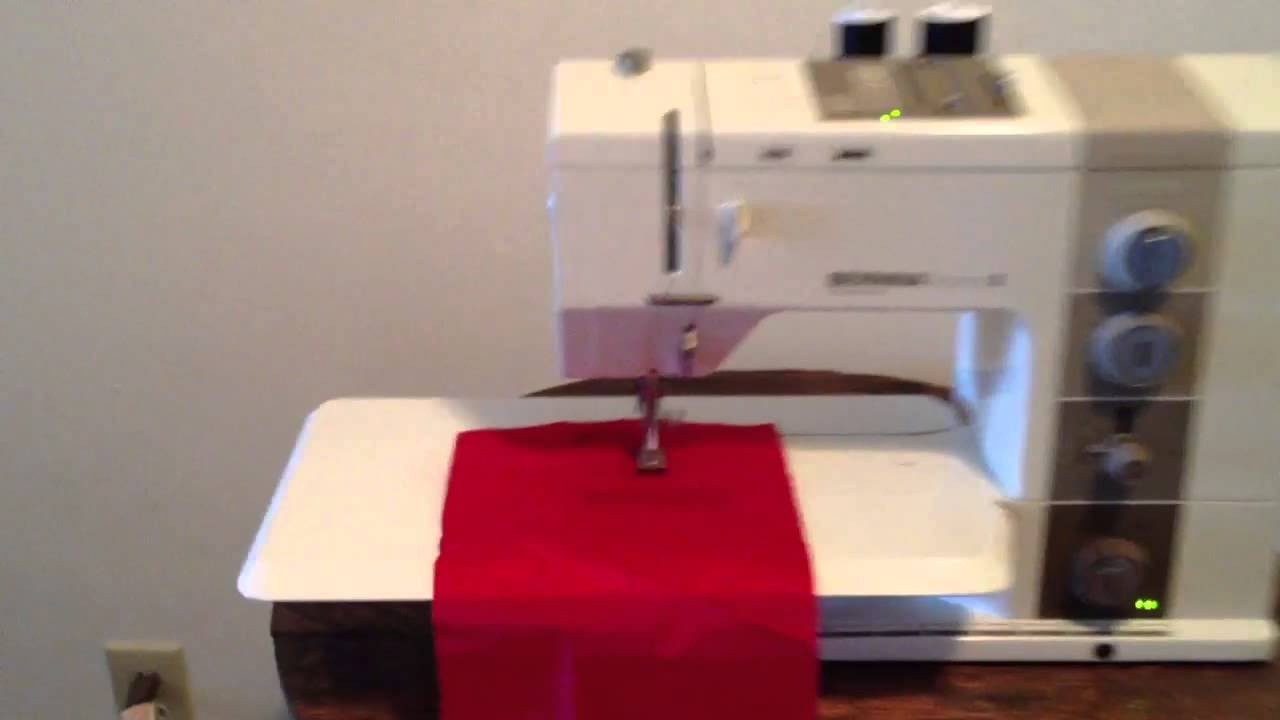 Bernina Record 930 SEWING MACHINE - YouTube
