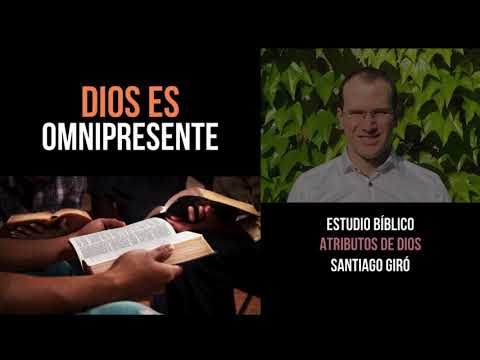 Dios es omnipresente - Estudio bíblico - YouTube