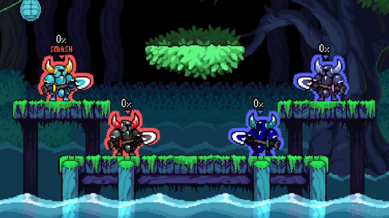 Rivals of Aether Shovel Knight and Black Knight VS Shovel Knight Clones ...