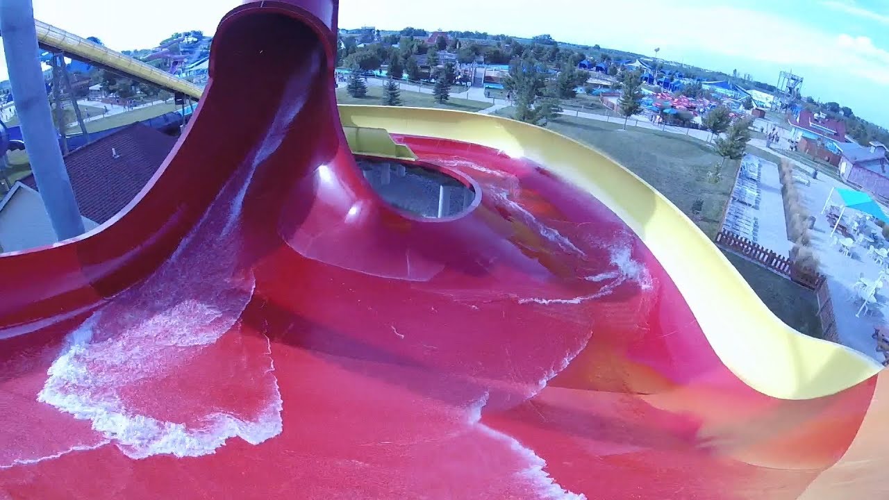 BREAKING ALL THE RULES AT RAGING WAVES! - YouTube