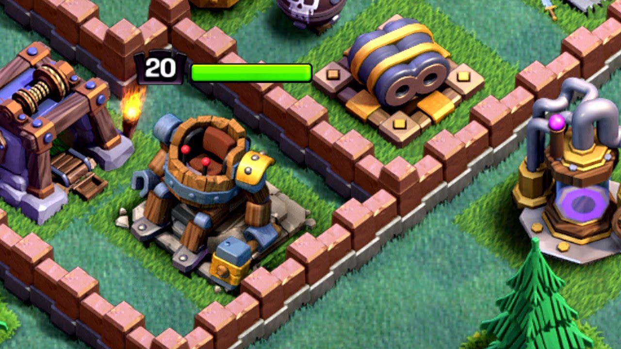 LVL 20 BATTLE MACHINE PLAYS! | Clash Of Clans - YouTube