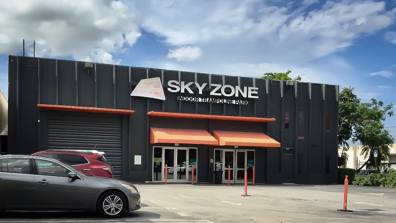 Sky Zone Indoor Trampoline Park Building