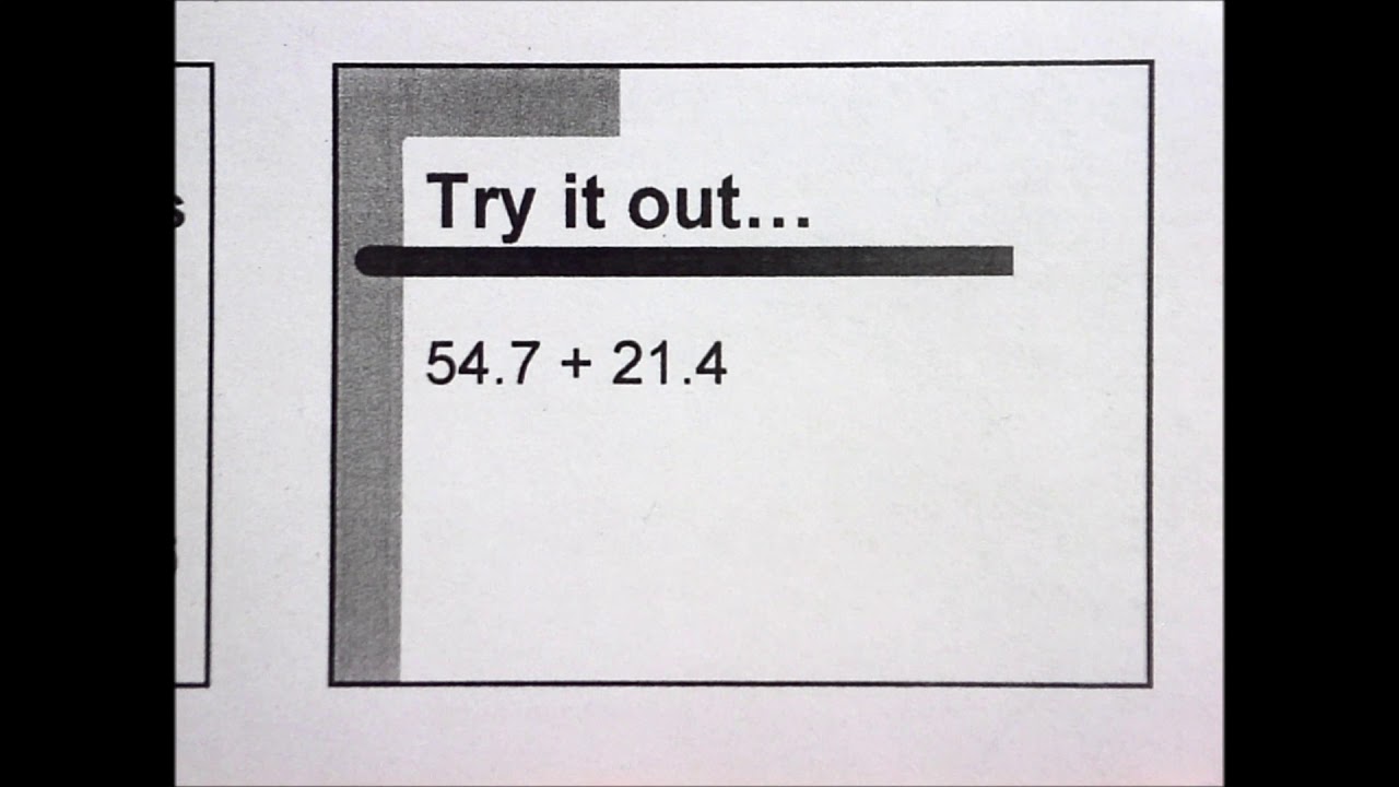 Adding And Subtracting Decimals Video Lesson YouTube Adding And Subtracting Decimals Video Lesson YouTube
