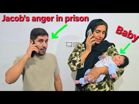 Bitter call from prison: The cries of a father who has not seen his baby!