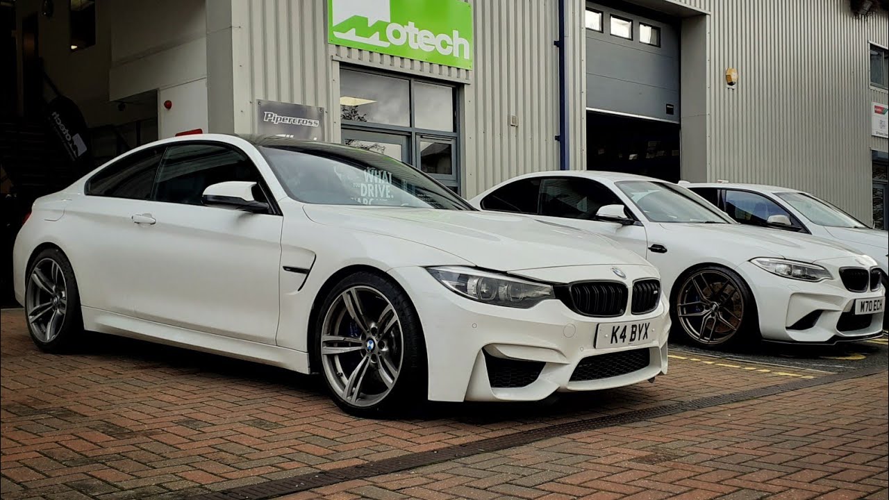 BMW M3 & M4 - Lowering Springs and Spacers! - YouTube