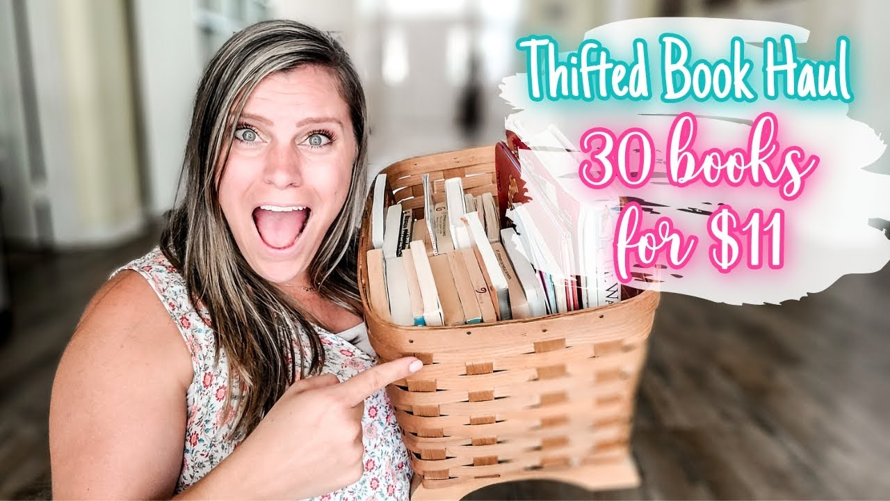 HUGE THIRFTED BOOK HAUL | BOOKS FROM THRIFTBOOKS & THE THIFT STORE ...
