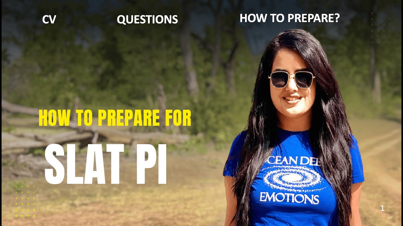 SLAT PI Preparation 2026 | CV Format, Questions & Perfect Answers | No ...