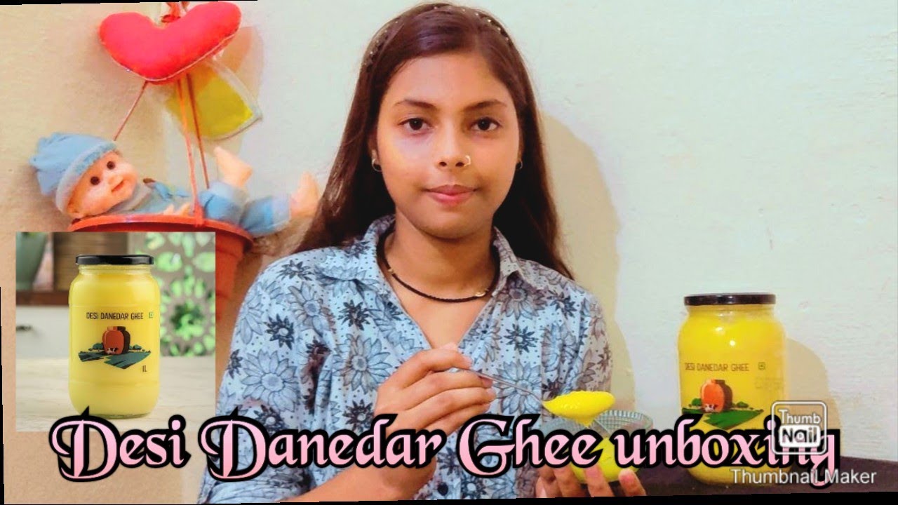 Country Delight ghee unboxing and review| Desi Danedar Ghee - YouTube